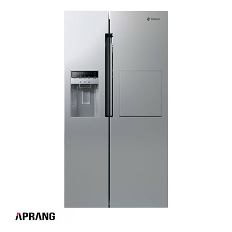 یخچال و فریزر ساید بای ساید اسنوا مدل SN8-2261-استیل | فروشگاه مومنی
